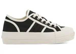 Gucci Chunky Sneaker Gg Canvas - Black