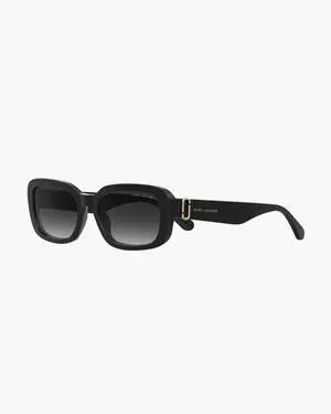 Marc Jacobs The J Marc Rectangle Sunglasses - Black