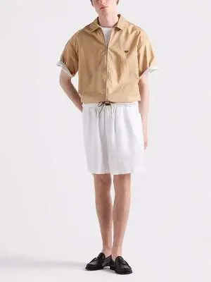 Prada Re-nylon Short Sleeved Shirt