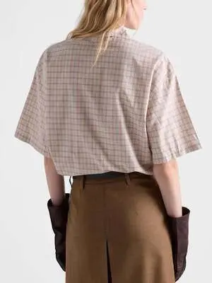 Prada Madras Print Shirt - Multicolor