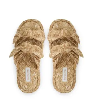 Zimmermann Carousel Knot-detail Sandals