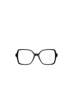 Chanel Geometric Frame Flat Mirror - Black