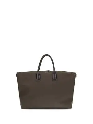 Saint Laurent Oversized Bowling Travel Bag - Brown