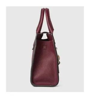 Gucci Small Tote Bag With Hook Closure