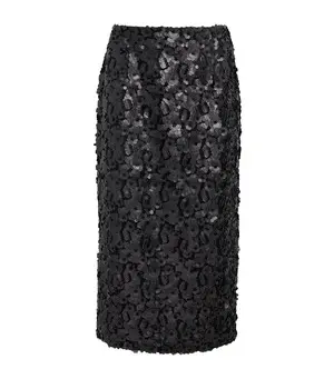 HERSKIND Anda Midi Skirt - Black
