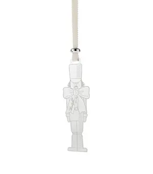Christofle Plated Sous Le Sapin Nutcracker Tree Decoration - Silver