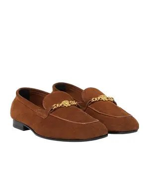 Versace Medusa-chain Loafers