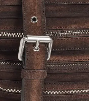 Acne Studios Waxed Leather Camero Party Shoulder Bag - Brown