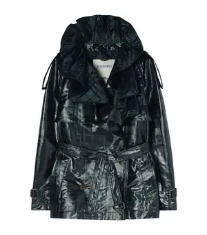 Burberry Clare Trench Coat - Blue