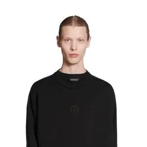 Balenciaga Political Campaign Hybrid Knitted Jumper - Black
