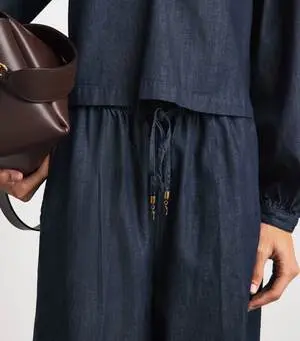 FRAME Offshore High-rise Wide-leg Jeans