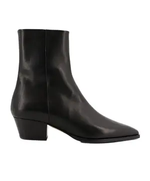 AeydĒ Baba Square-toe Ankle Boots - Black