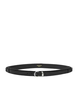 Max Mara Leather Belt - Black