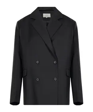 Loulou De Saison Donau Double-breasted Blazer - Black