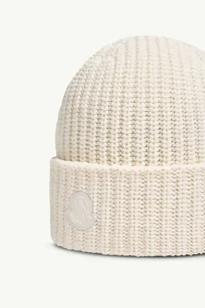 Moncler Wool Cashmere Blend Beanie
