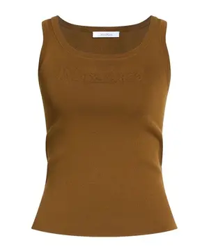 Max Mara Plain Colour Top - Brown