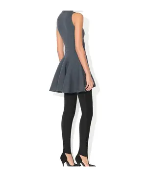 Alaïa Ribbed Skater Dress