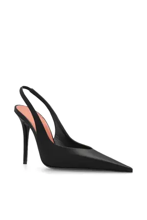 Amina Muaddi Anok Slingback High-heeled Sandals