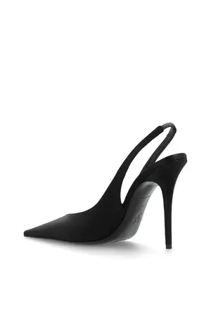 Amina Muaddi Anok Slingback High-heeled Sandals