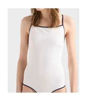 Prada One-piece Jersey Swimsuit