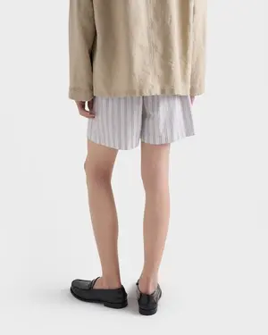 Prada Poplin Bermudas