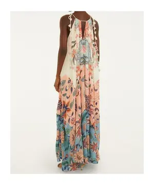 Farm Rio Maxi Boho Delhi Floral Dress