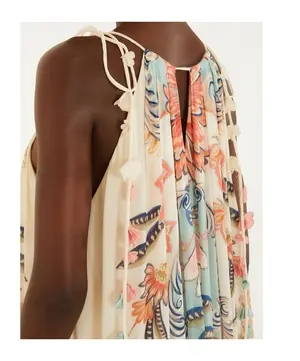 Farm Rio Maxi Boho Delhi Floral Dress