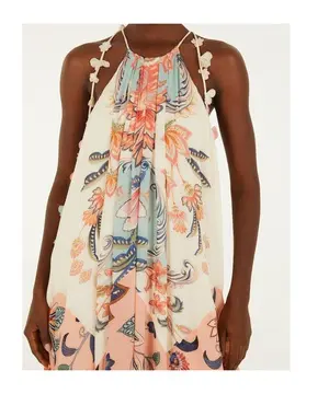 Farm Rio Maxi Boho Delhi Floral Dress