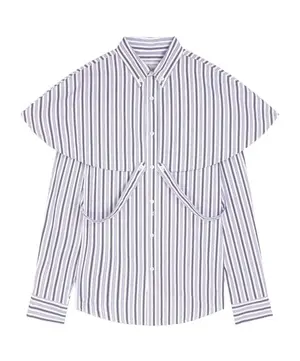 Dries Van Noten Cotton Shirt With Tie