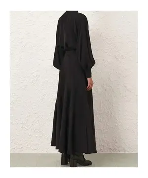 Zimmermann Bias-cut Midi Skirt