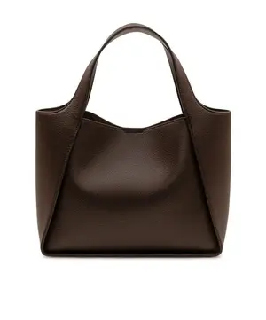 Stella McCartney Logo Perforated Shoulder Bag