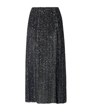 Missoni Sequin-embellished Side-slit Midi Skirt - Multicoloured