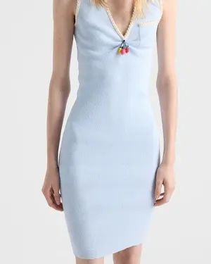 Prada Cotton Bouclé Dress