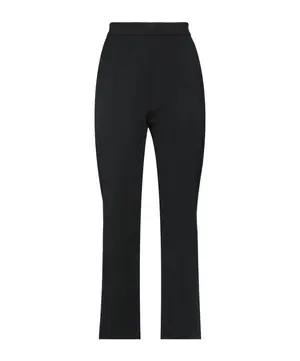 Max Mara Solid-color Casual Trousers - Black