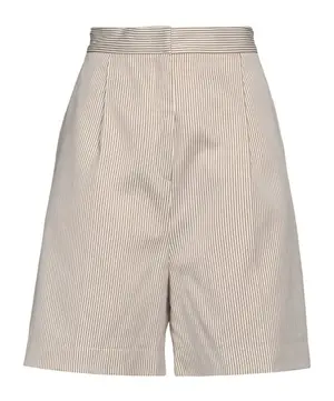 Max Mara Two-tone Striped Shorts