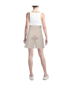 Max Mara Two-tone Striped Shorts