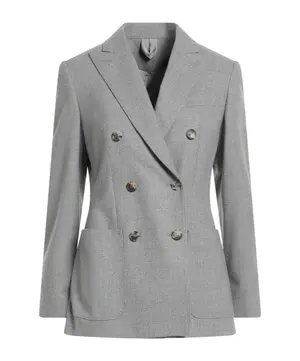 Max Mara Double- Suit - Grey