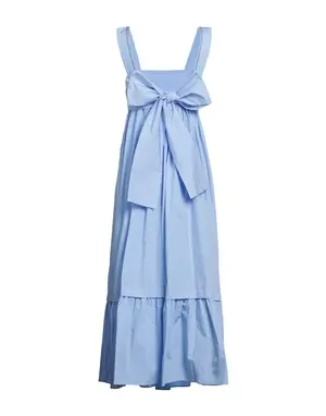 Chloé Sleeveless Square-neck Solid-color Dress