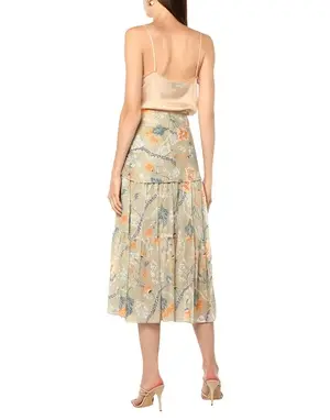 Chloé Printed Midi Skirt