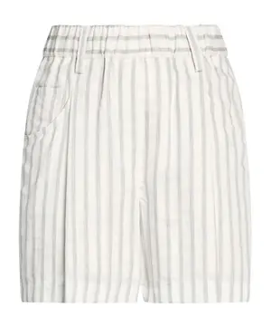 Brunello Cucinelli Striped Shorts - Grey