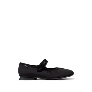 Camper Casi Myra Buckle-fastening Ballet Flats - Black