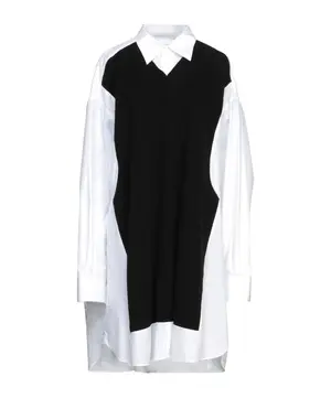 MAISON MARGIELA Color-block Knit Dress - Black