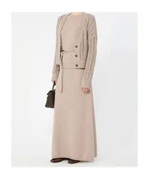 Max Mara Long-sleeved Sweater - Sand-colored