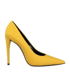 Saint Laurent Simple Stiletto Heels - Gold