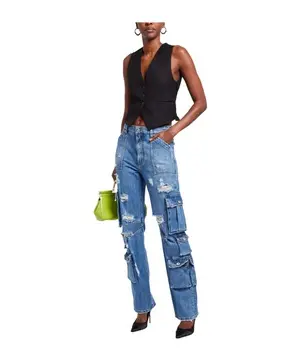 Dolce & Gabbana Denim Cargo Pants