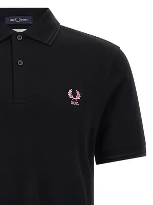 Comme Des Garçons X Fred Perry Short-sleeve Polo Shirt