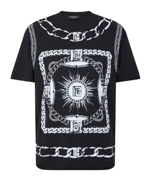 Balmain Sleeve Tee Decorated