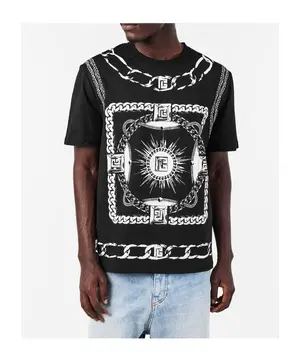 Balmain Sleeve Tee Decorated