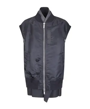 Sacai Suiting Vest - Black