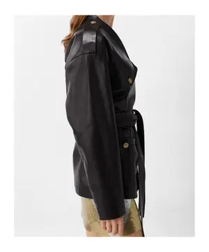 Versace Leather Blouson